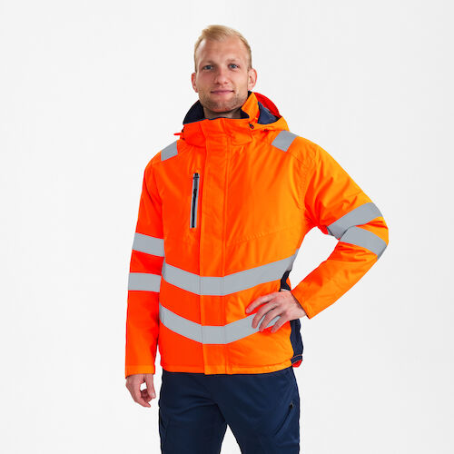 Safety winter jacket